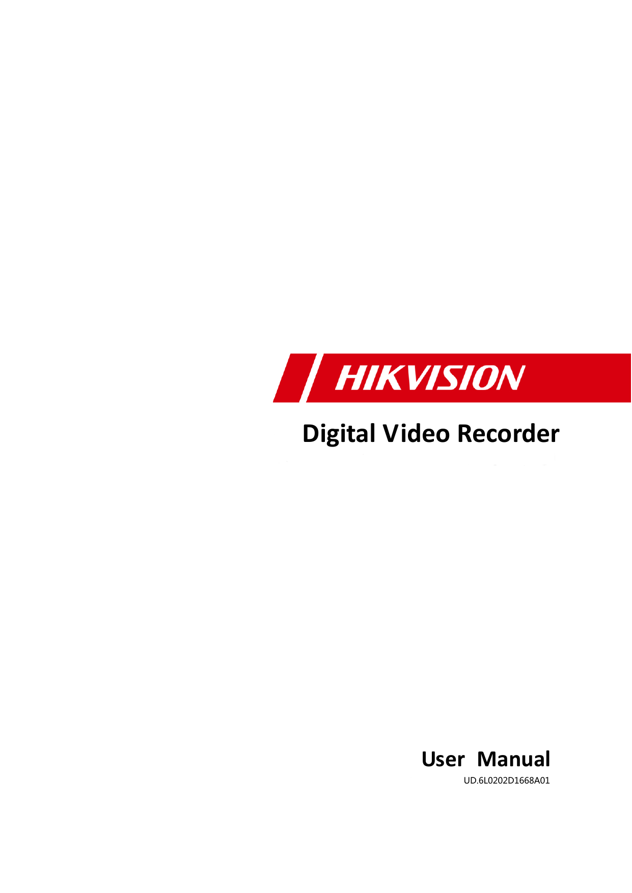 Digital Video Recorder User Manual Manualzz 
