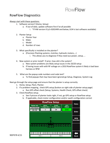 RowFlow User Manual | Manualzz