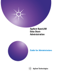 Agilent OpenLAB Data Store Administrator Guide | Manualzz