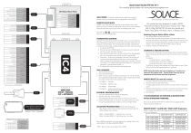 Solace Remote Starter Quick Install Guide (FW Ver 51+) | Manualzz