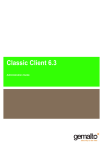 Gemalto Classic Client 6.3 Administration Guide | Manualzz