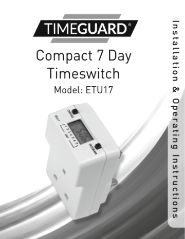 Timeguard ETU17 Instructions | Manualzz