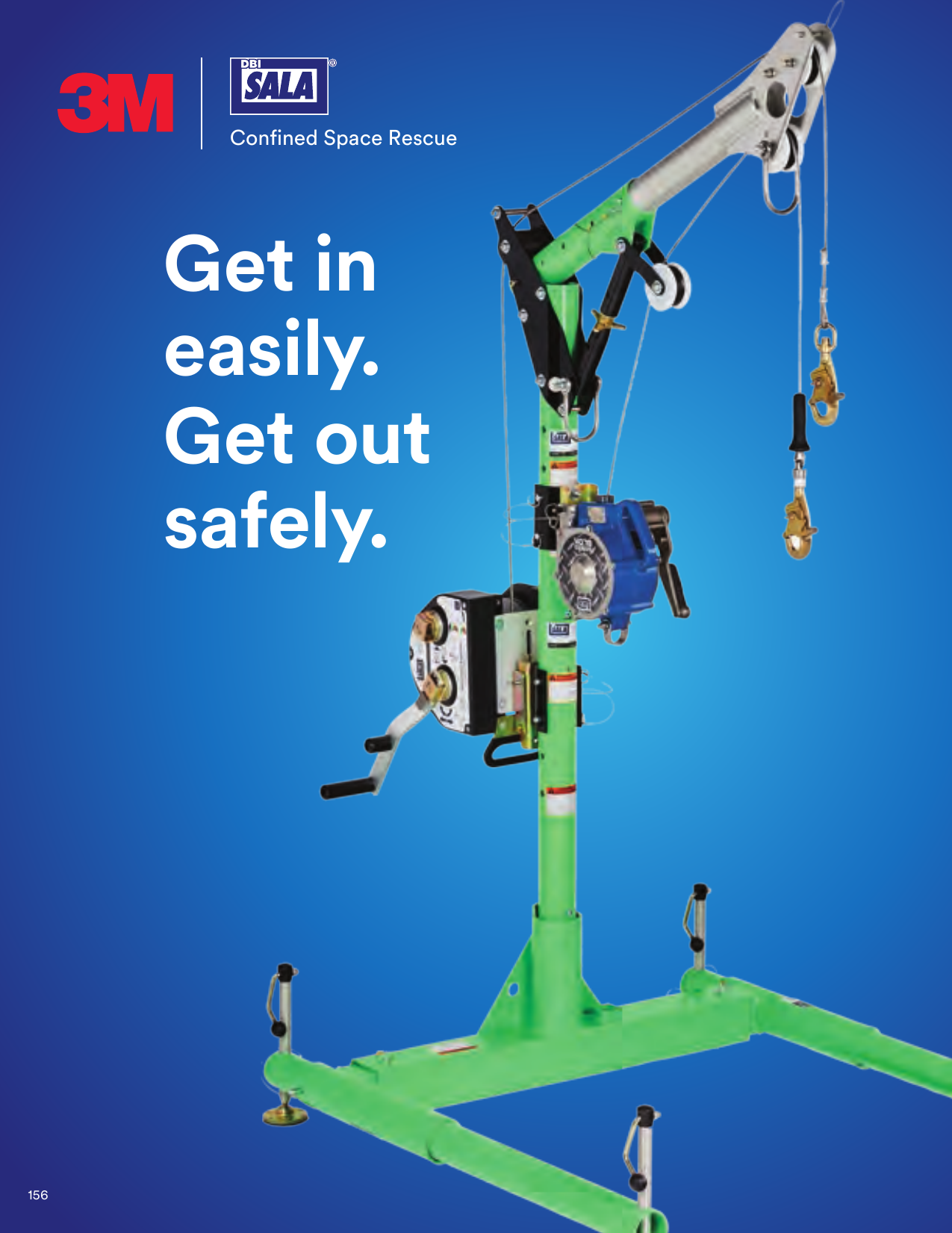 3M DBI-SALA Advanced 8518347 Davit Component with Floor Mount Sleeve ...