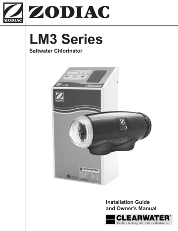 Zodiac LM3 manual | Manualzz