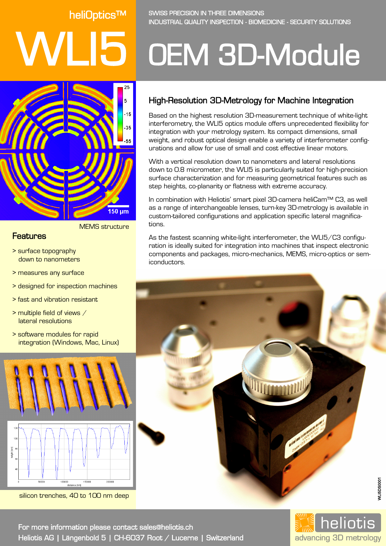 White Light Interferometer Lateral Resolution | Shelly Lighting