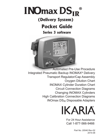 Delivery System Series 3 INOmax DSIR Pocket Guide | Manualzz