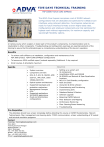 ADVA FSP 3000R7 Manual: AI Chat & PDF Access | Manualzz