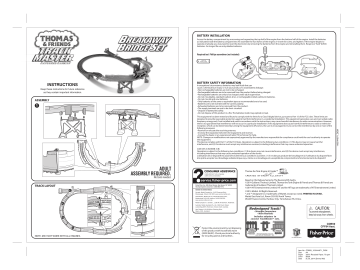 Mattel Fisher-Price Thomas & Friends TrackMaster Breakaway Bridge Set ...