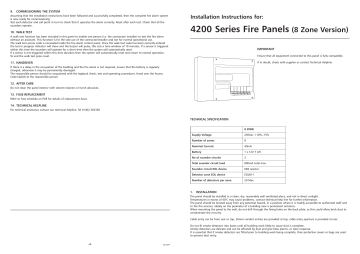 Eaton JSB FX4200 Series Installation instructions | Manualzz