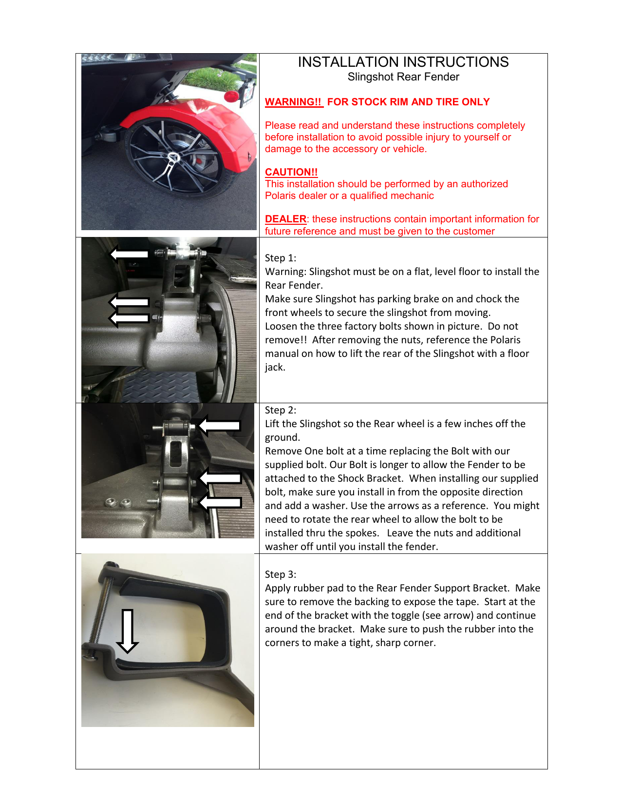 Fender manuals install