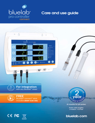 Bluelab Pro Controller Connect Connect Care and use guide | Manualzz