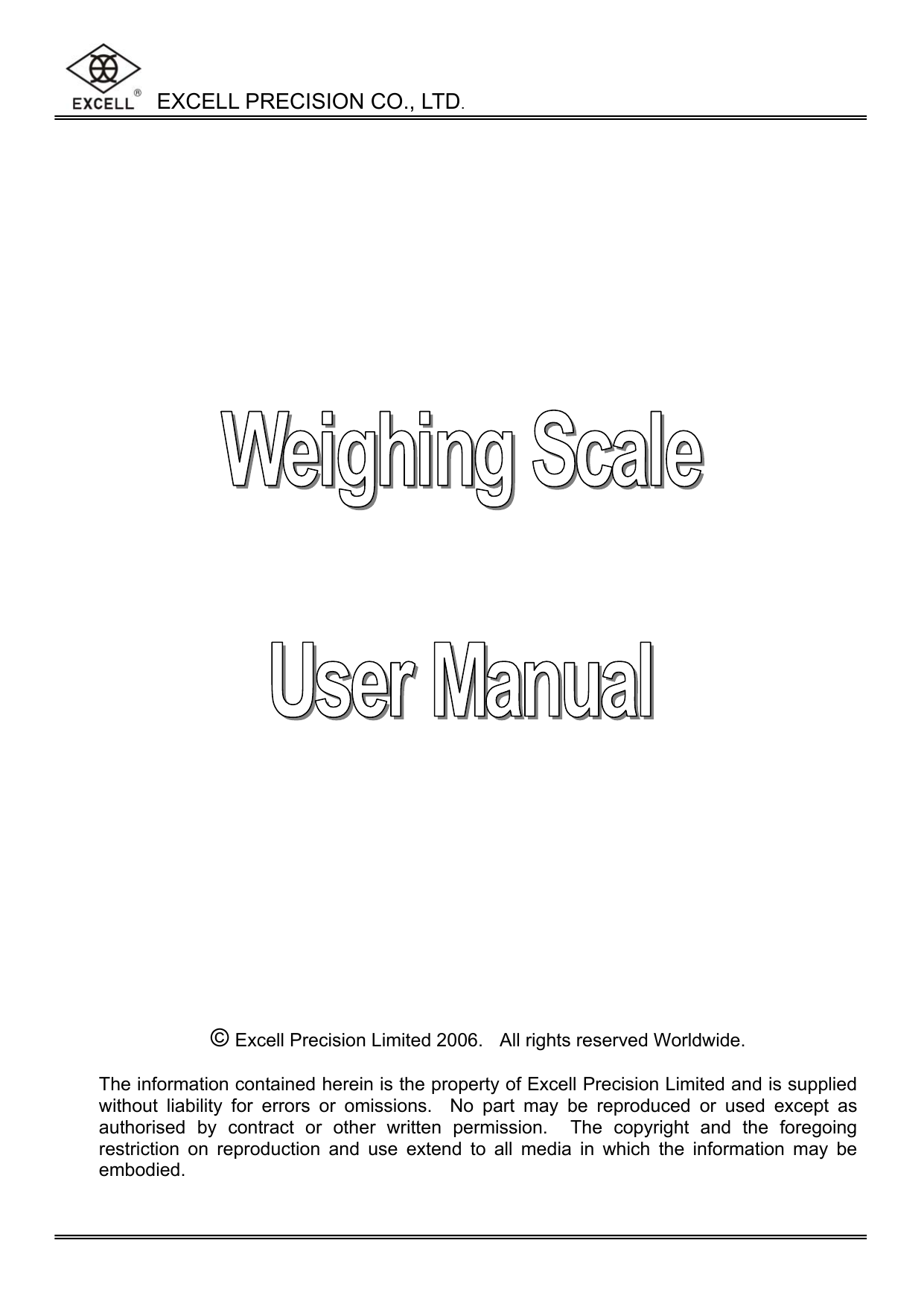 Excell KFM 130 Weighing Scale User Manual Manualzz excell-kfm-130-weighing-scale-user-manual-manualzz