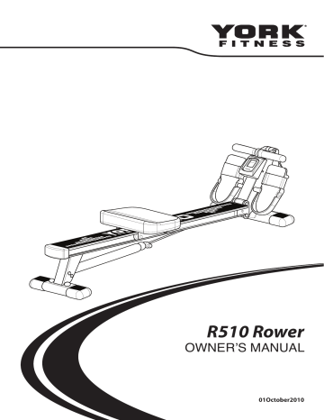 York R510 Rower Owner's Manual | Manualzz