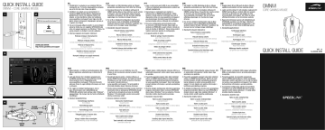 Speedlink OMNIVI Core Gaming Mouse Quick Installation Guide | Manualzz