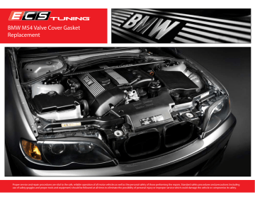 BMW M54 Valve Cover Gasket Replacement Instructions | Manualzz