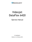 Videojet 9550 Operator Manual | Manualzz