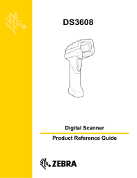 Zebra DS3608 - Quick start Guide, Reference manual, Reference guide