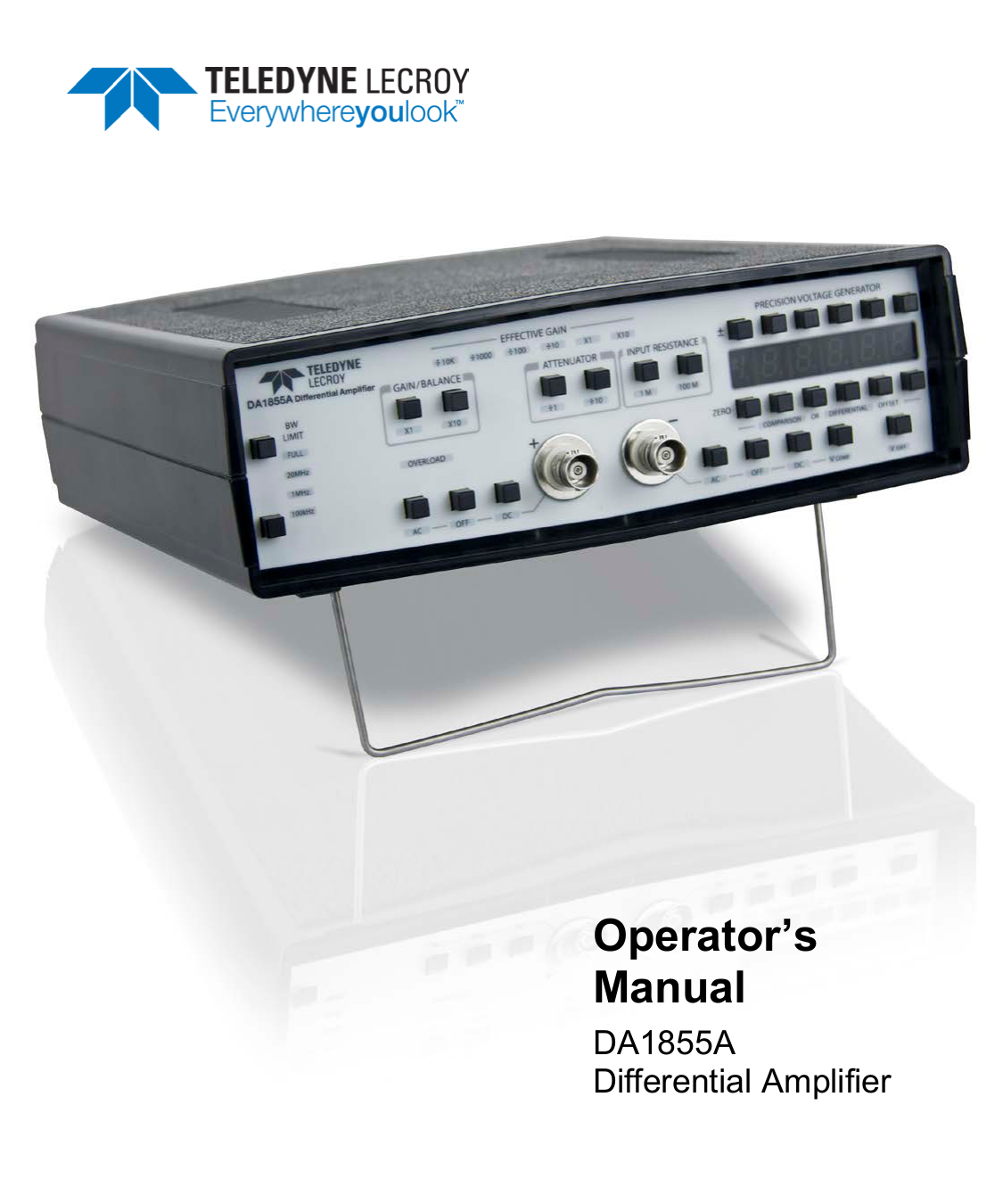 Operator`s Manual | Manualzz
