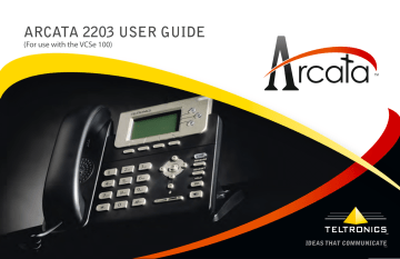 Arcata 2203 User Guide | Manualzz
