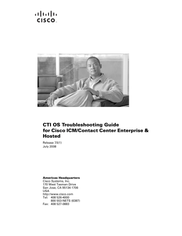 Cisco CTI OS Troubleshooting Guide for ICM/Contact Center Enterprise ...