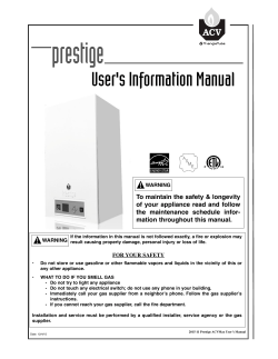 TRIANGLE TUBE Prestige Solo 110 - User manual | manualzz.com