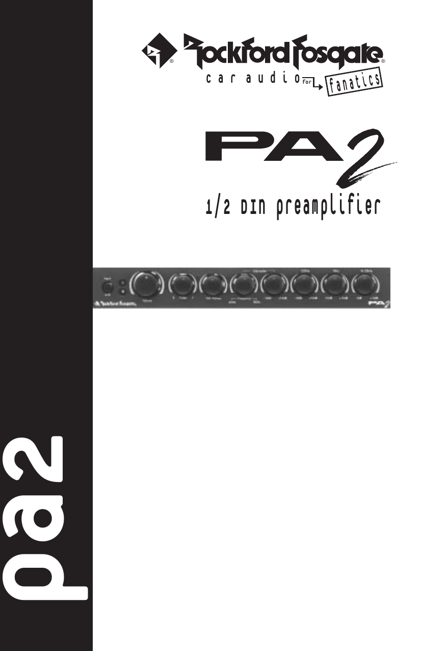 PA2 manual | Manualzz