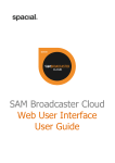 SAM Broadcaster Cloud User Guide | Manualzz