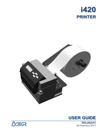 IER i420 Printer User Guide | Manualzz