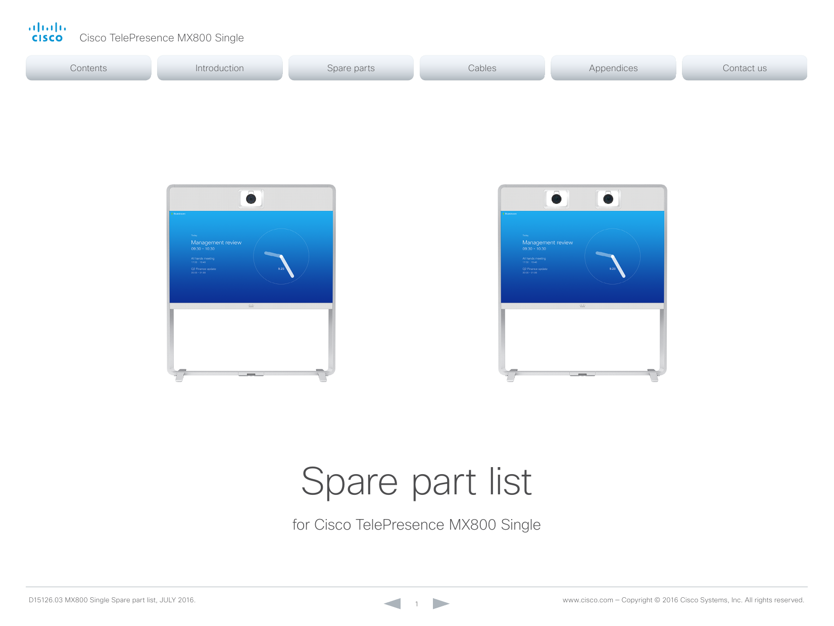 Cisco Mx800 Replacement Parts | Reviewmotors.co