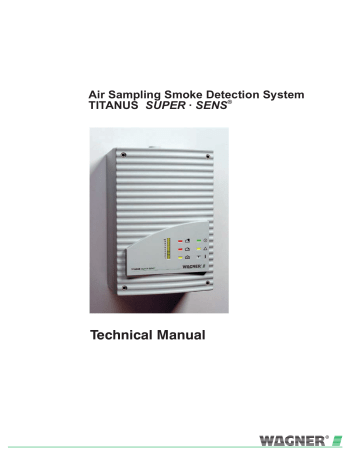 WAGNER SUPER·SENS TITANUS Technical Manual | Manualzz
