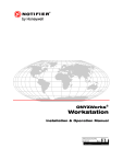 Notifier ONYXWorks Workstation Installation & Operation Manual | Manualzz