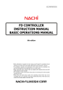 NACHI FD Controller Instruction Manual | Manualzz
