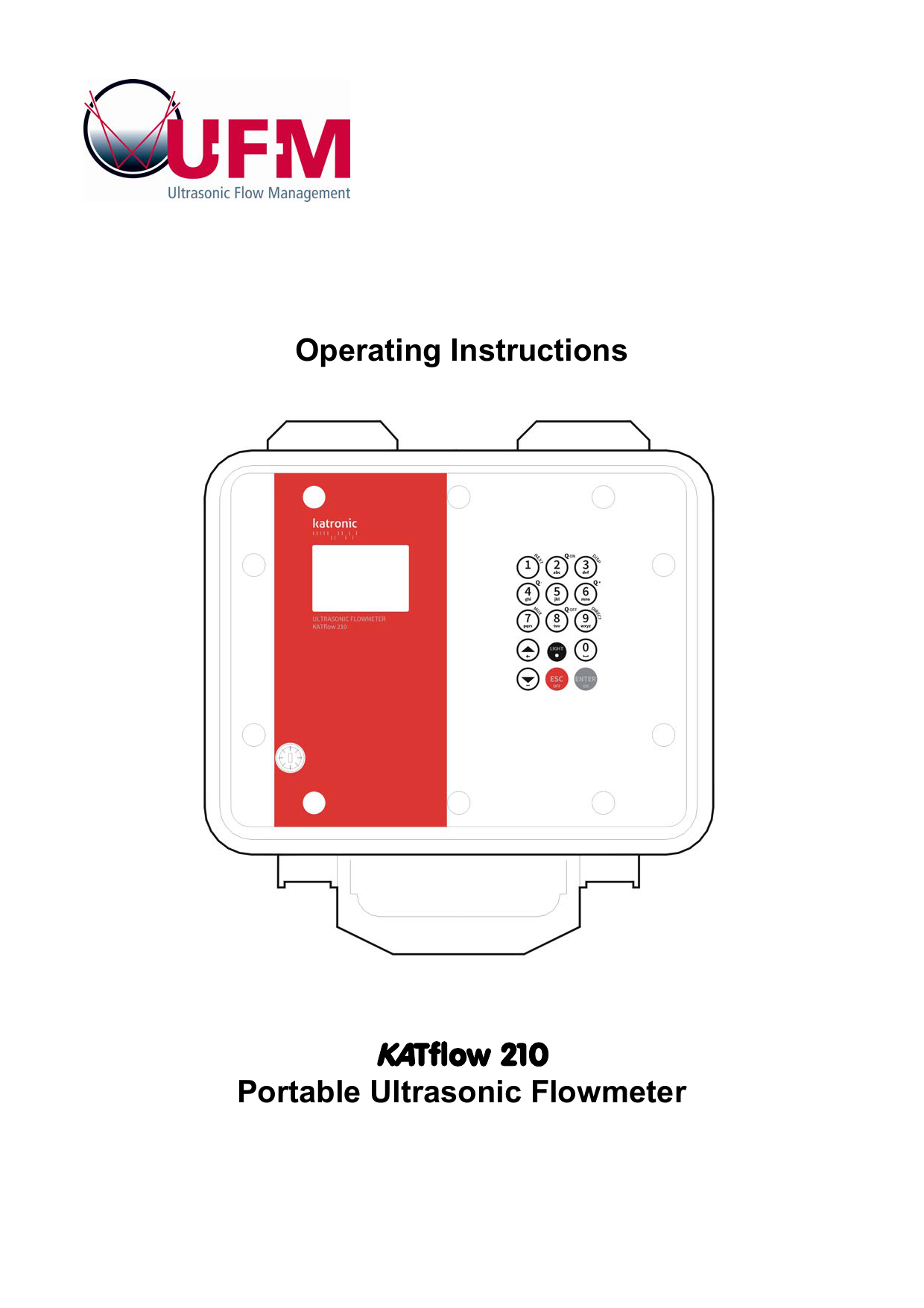 Katronic Technologies KATflow 210 Operating Instructions Manual | Manualzz