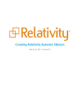 Relativity Processing User Guide - 9.4 | Manualzz