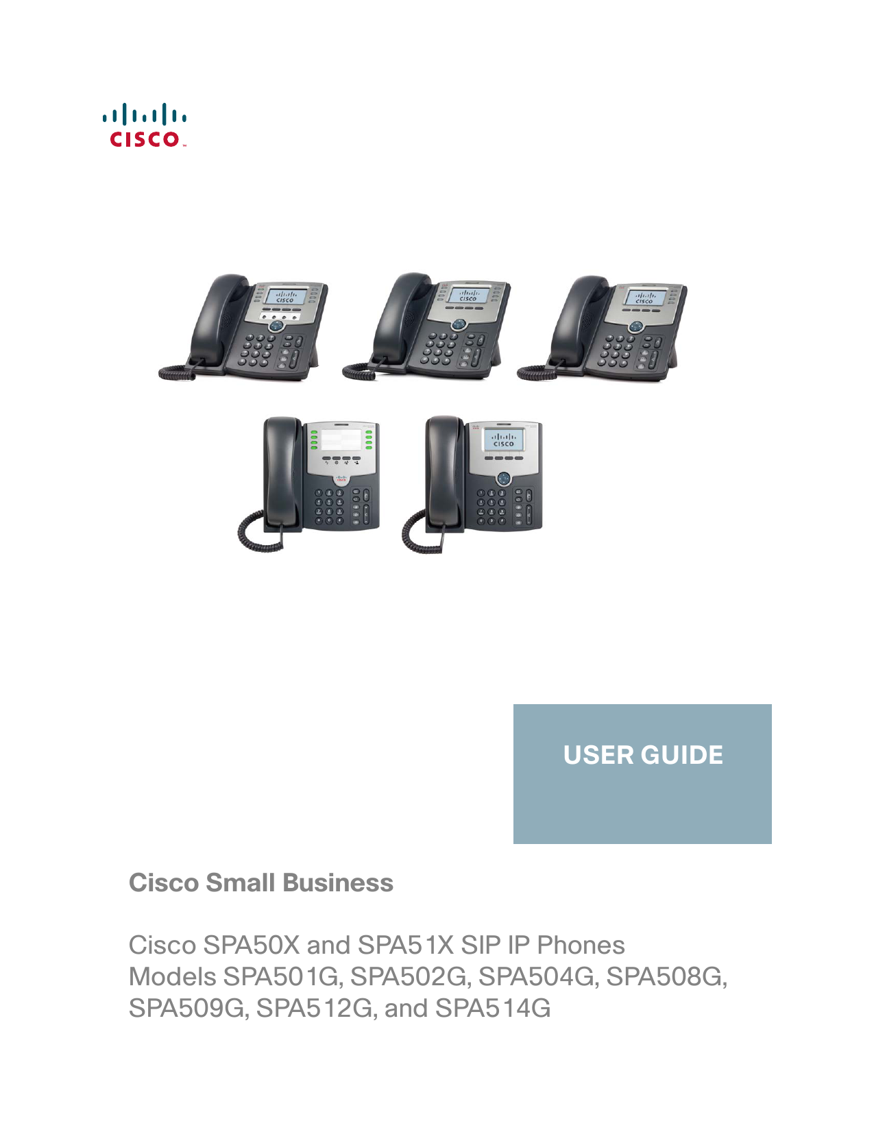 Small Business SPA500 Series IP Phones | SPA502G 1-Line IP Phone ...