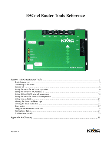 KMC BAC-5050 Installation Guide | Manualzz
