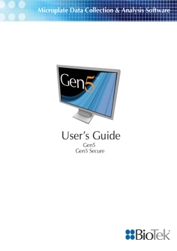 Biotek GEN5 - User's Guide, Tech Note, User manual