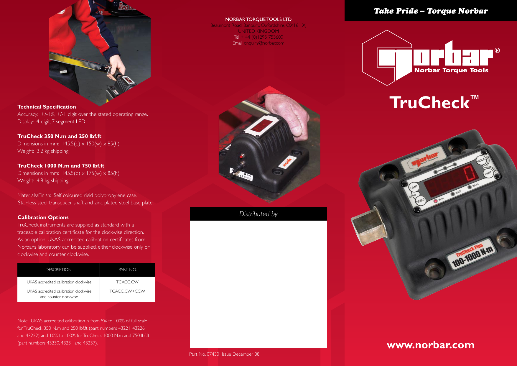 Norbar Trucheck Cheapest Collection | www.pinnaxis.com