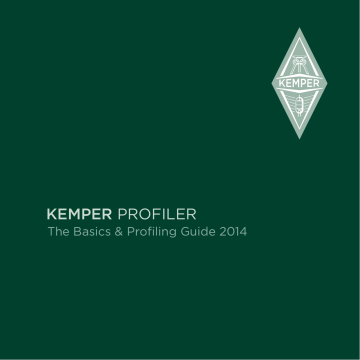 Kemper Profiler User Manual | Manualzz