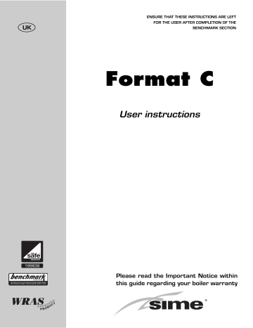 Sime Format C User Instructions | Manualzz