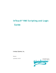 InTouch HMI Scripting and Logic Guide | Manualzz