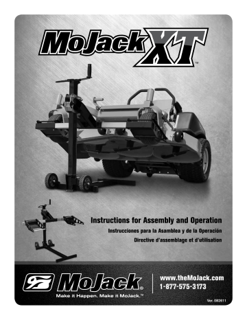 MoJack XT Instructions For Assembly And Operation Manual | Manualzz