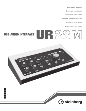 Steinberg UR 28M Operation Manual | Manualzz