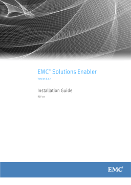 EMC 8.0.3 - installation Guide, User Guide, Reference guide