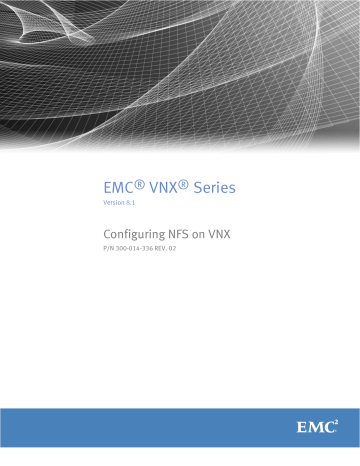 EMC VNX Series User Manual | Manualzz