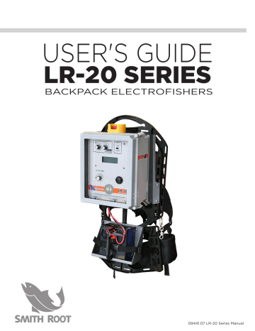Smith-Root LR-20 LR-20, LR-20 LR-20B User's Guide | Manualzz