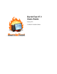 BurnInTest V8.1 Users Guide | Manualzz