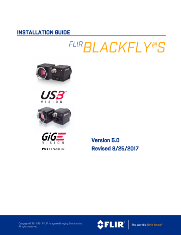 FLIR Blackfly S Installation Guide | Manualzz