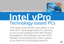 Intel vPro Technology-based PCs Setup & Configuration Guide | Manualzz