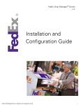 FedEx Ship Manager Server User Guide | Manualzz